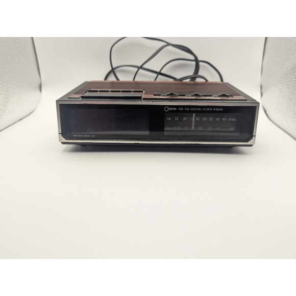 Cosmo | Portable Audio & Video | Vtg 98s Cosmo Am Fm Digital Alarm ...